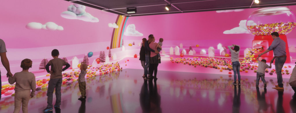 Haribo Mapping 360° Musée du bonbon - Bloc D
